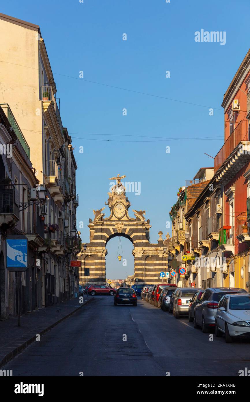 Porta garibaldi catania hi-res stock photography and images - Alamy