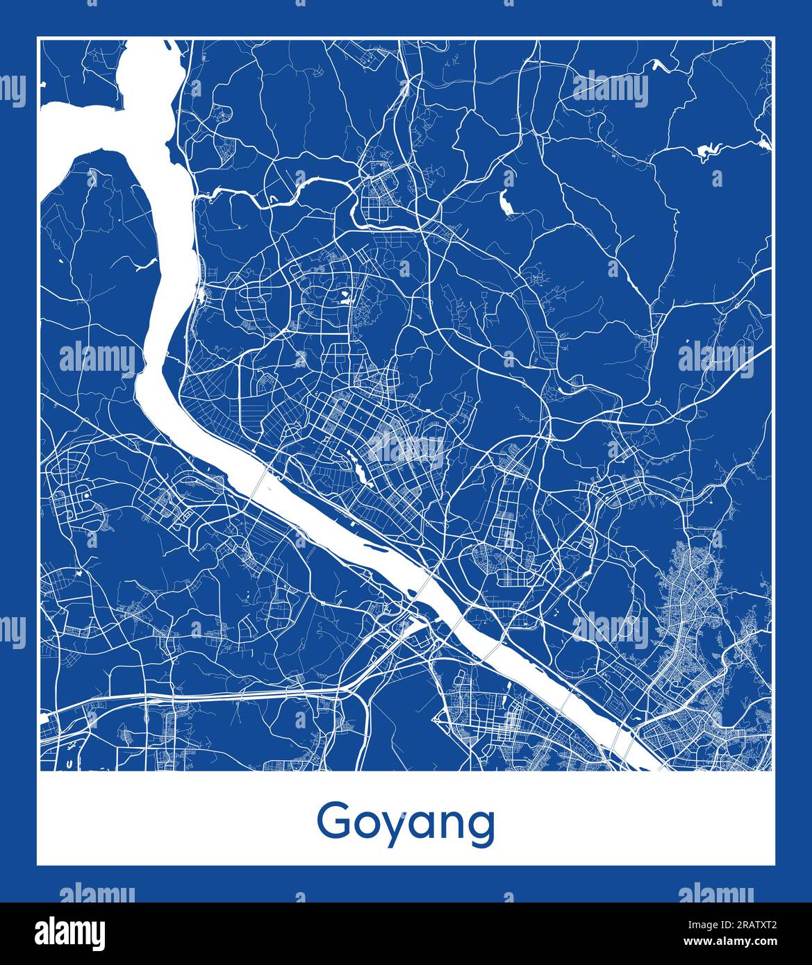 Goyang map Stock Vector Images - Alamy