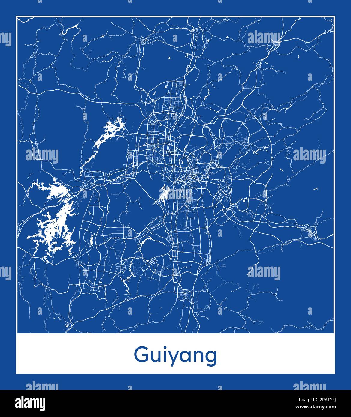 Guiyang map Stock Vector Images - Alamy