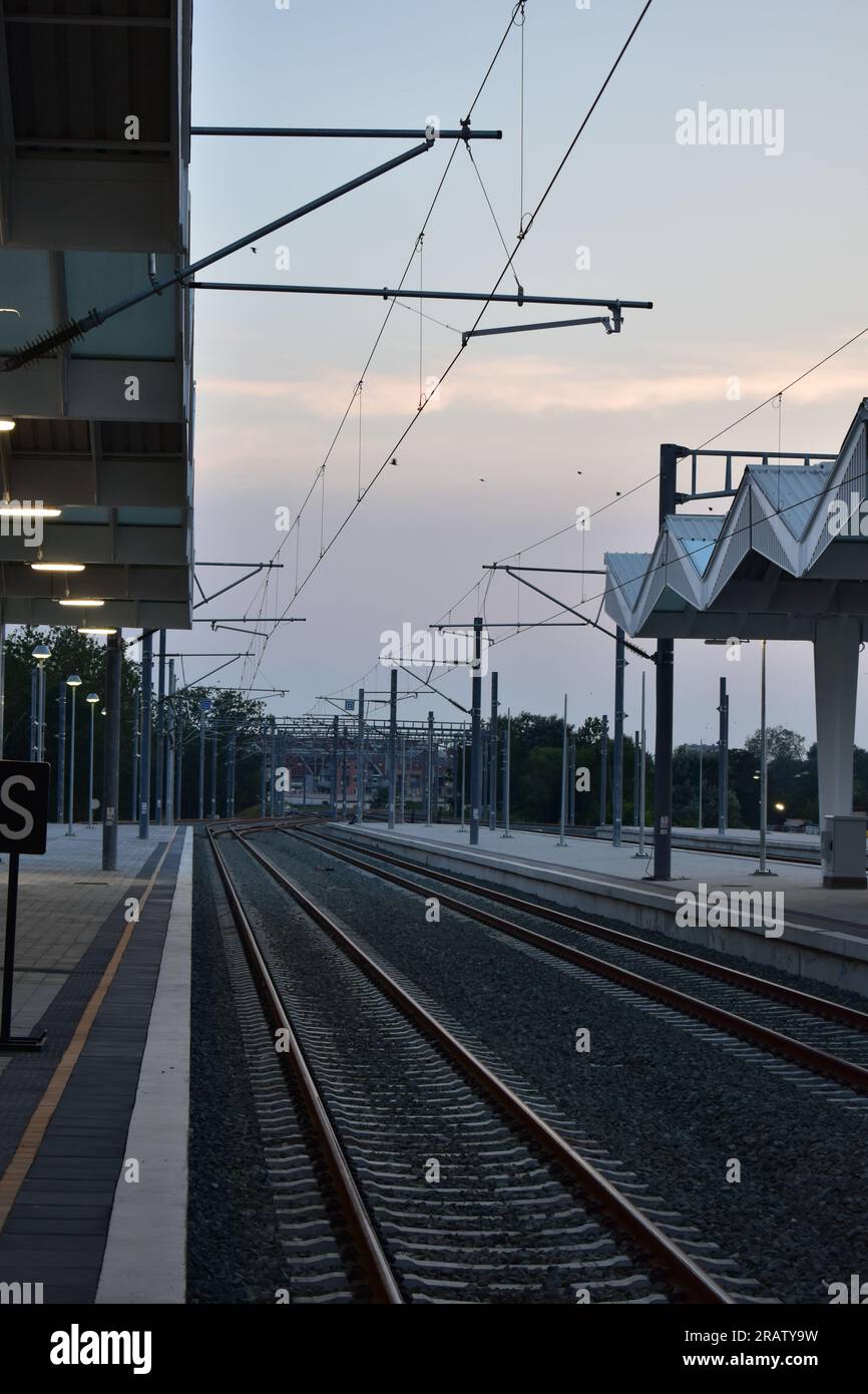 Railway vector hi-res stock photography and images - Alamy