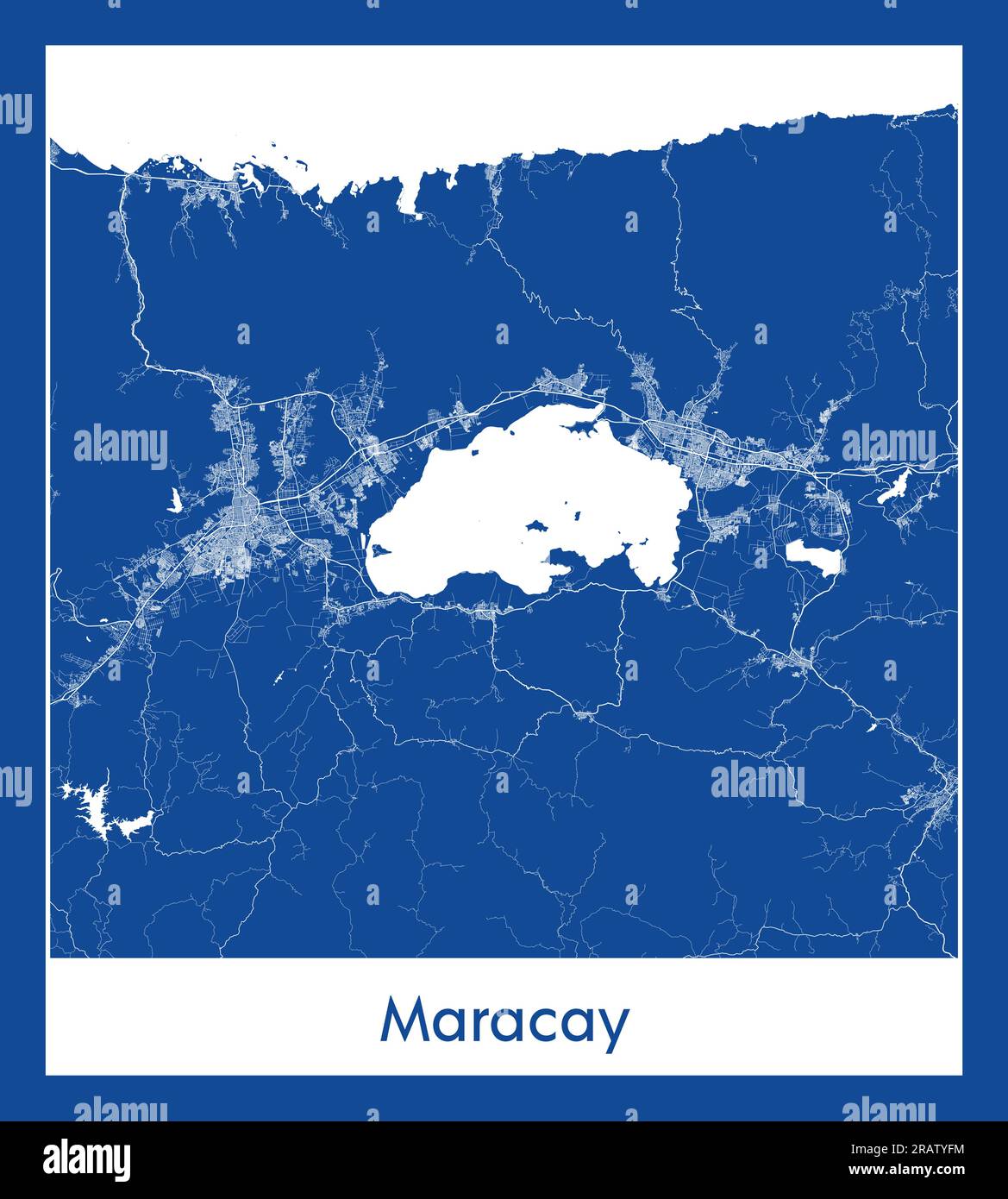 Maracay map Stock Vector Images - Alamy