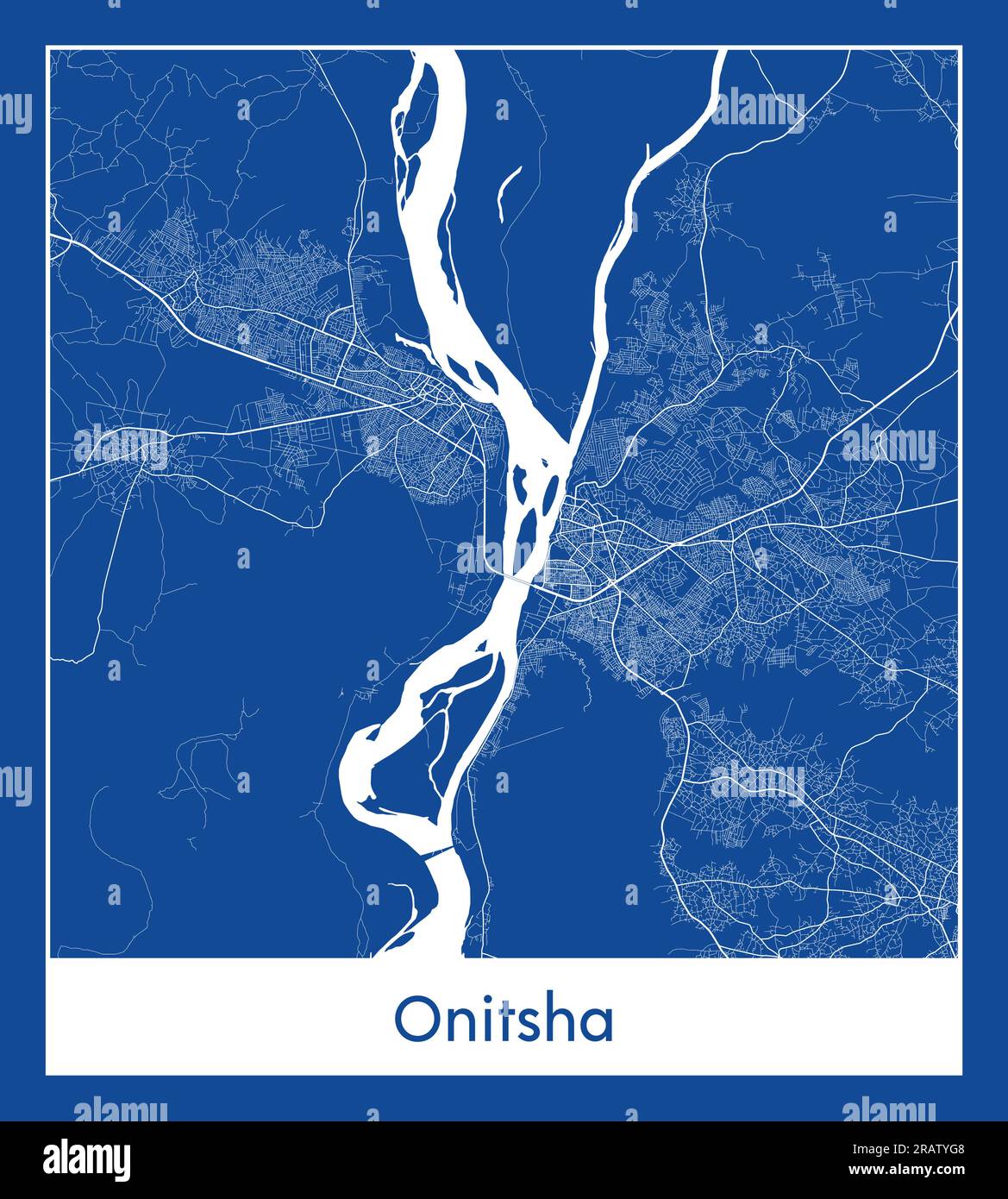 Onitsha map Stock Vector Images - Alamy
