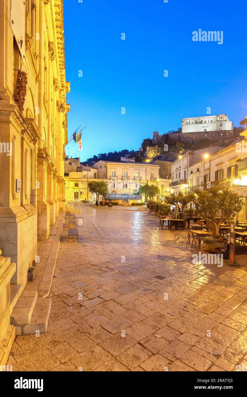 Scicli sicily town hall hi-res stock photography and images - Alamy