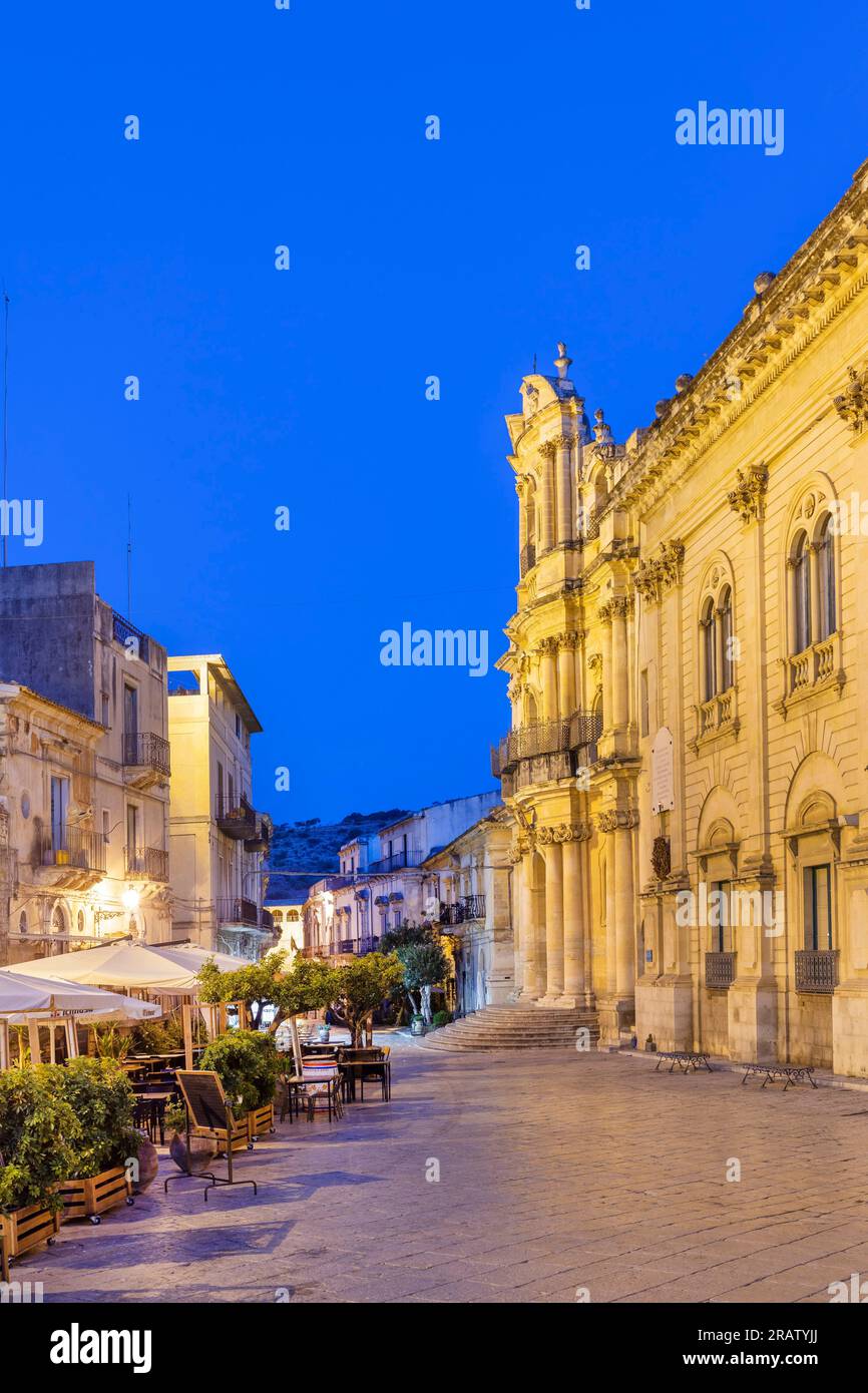 Scicli sicily town hall hi-res stock photography and images - Alamy
