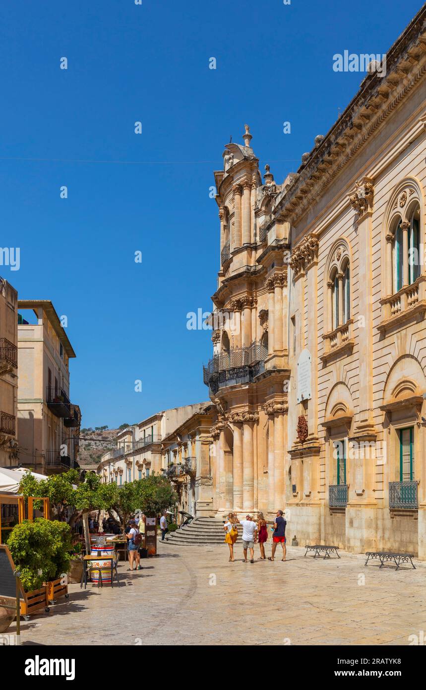 Scicli town hall hi-res stock photography and images - Alamy