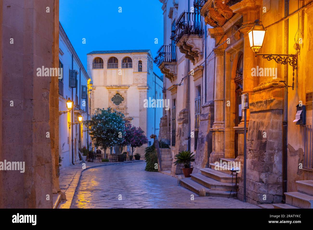 Scicli Church of Santa Teresa, Scicli, Ragusa, Sicily, Italy Stock ...