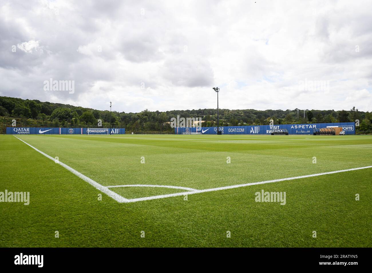 General view at the Campus PSG, the new training centre for the Paris ...