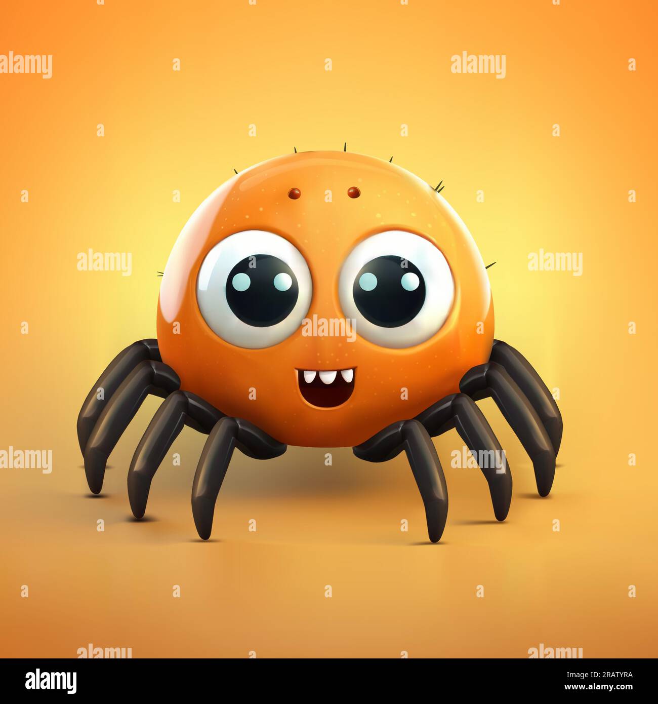 Cute Spider Illustration