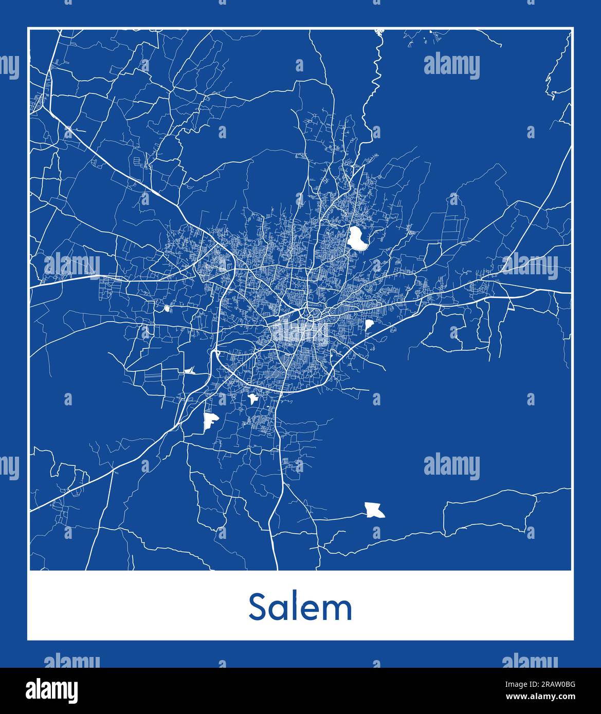 Salem map Stock Vector Images - Alamy