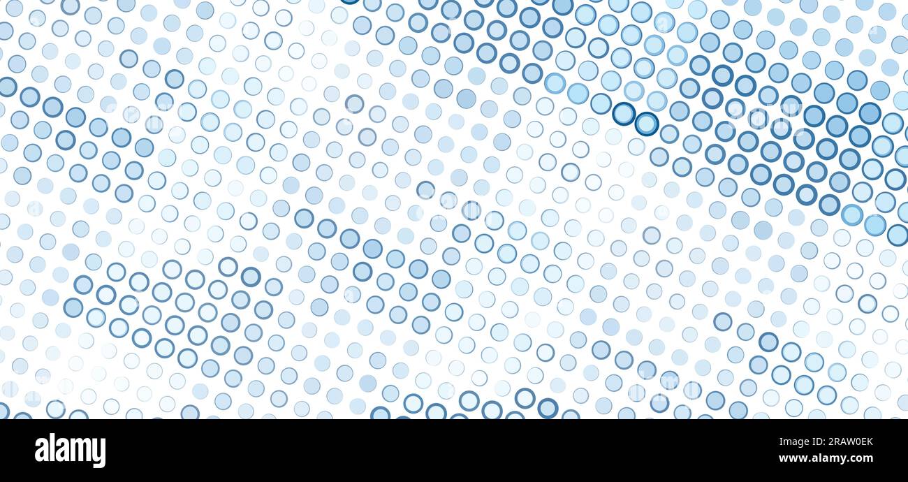 Abstract oblique texture in light blue polka dots. Vector graphic pattern Stock Vector Image ...