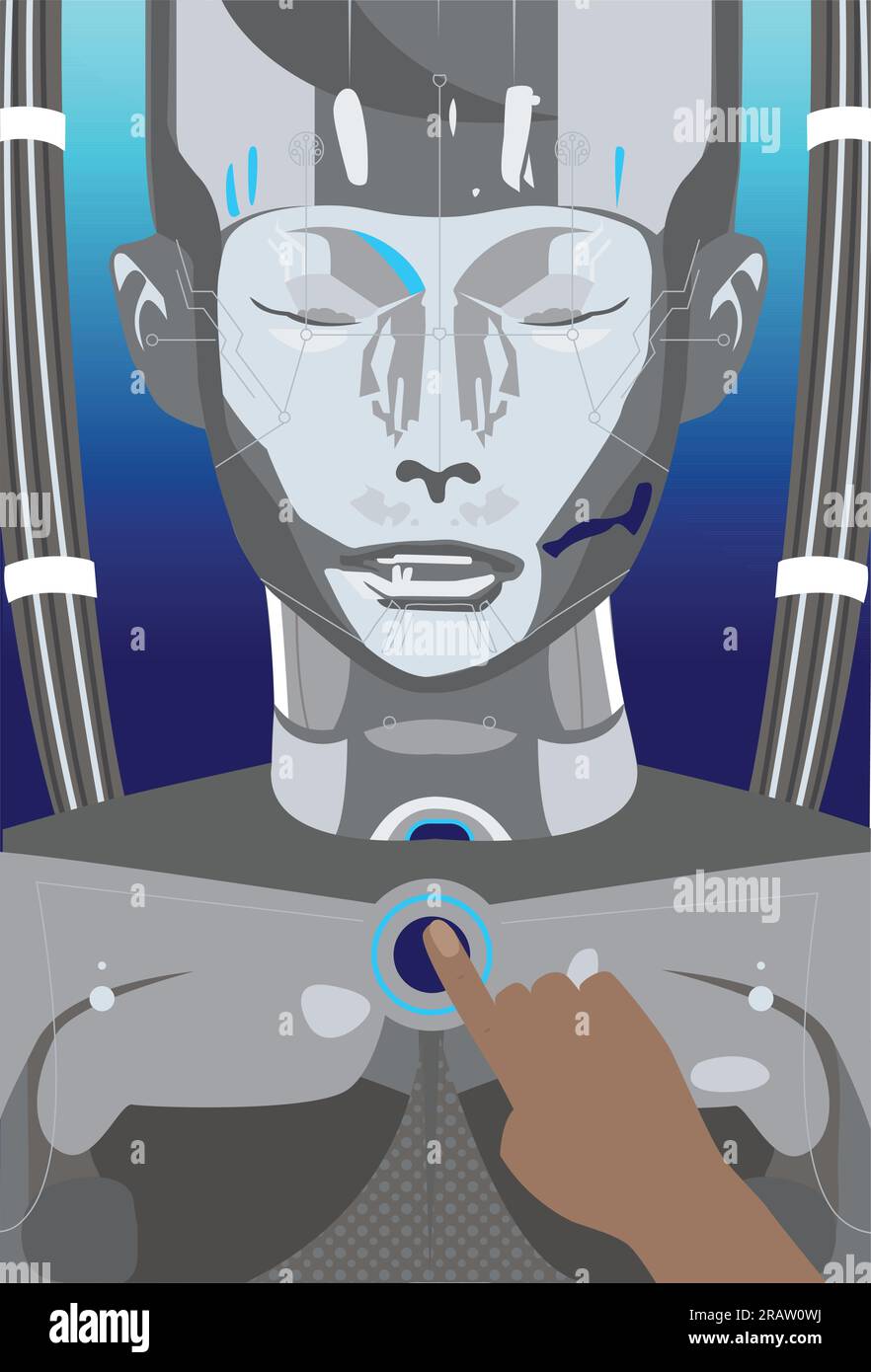 Machine perception Stock Vector Images - Alamy