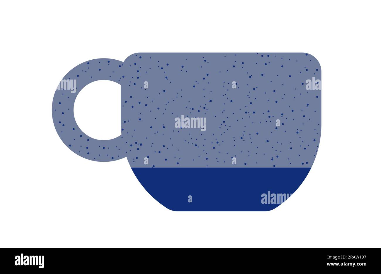 Handmade ceramic pottery cup Stock Vector Images - Alamy