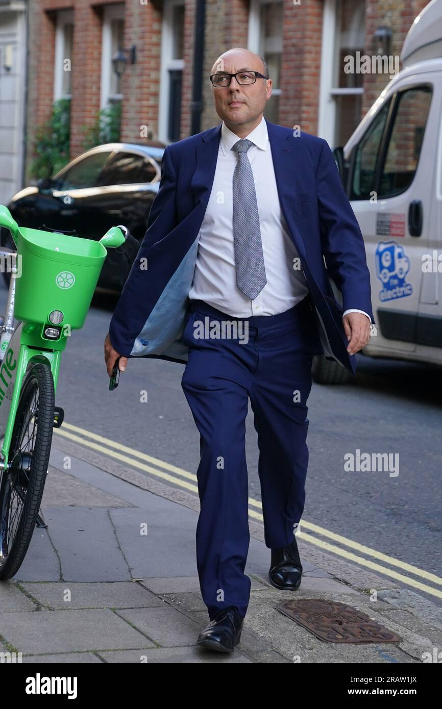 Andrew Griffith arrives for The Spectator's Summer Party at the ...