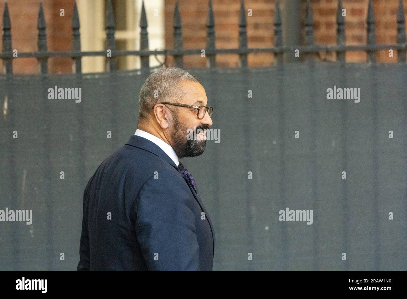 London, UK. 5th July, 2023. James Cleverly, Foreign Secretary, meets ...