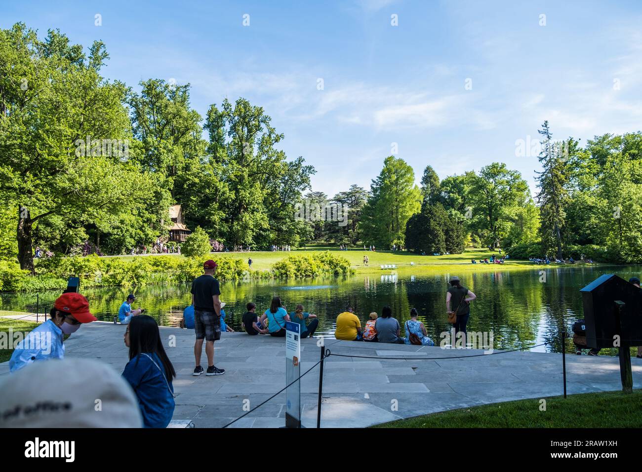 beautiful botanical garden and park Stock Photo - Alamy
