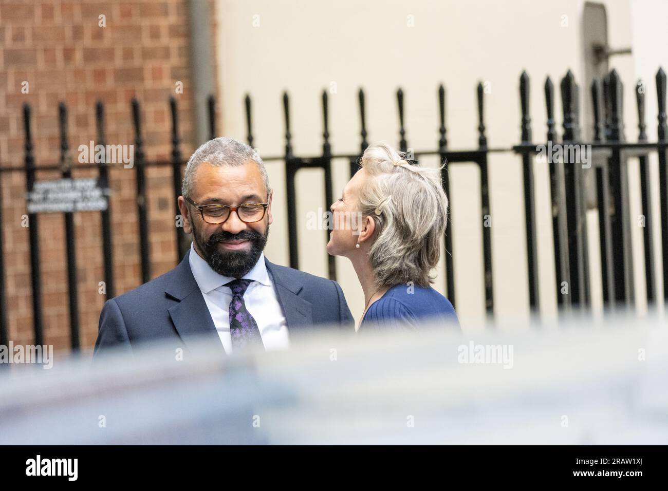 James cleverly susie sparks hi-res stock photography and images - Alamy