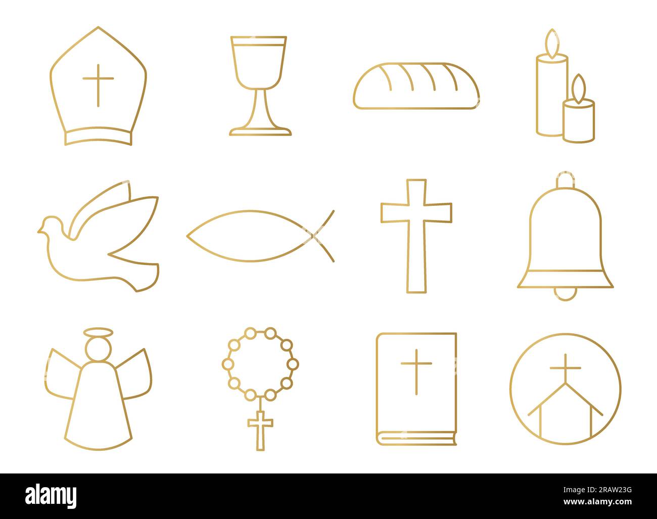 Confirmation bishop catholic Cut Out Stock Images & Pictures - Alamy