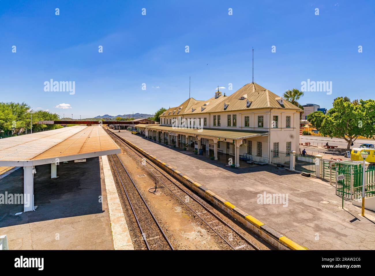 Windhoek main station Stock Photo - Alamy