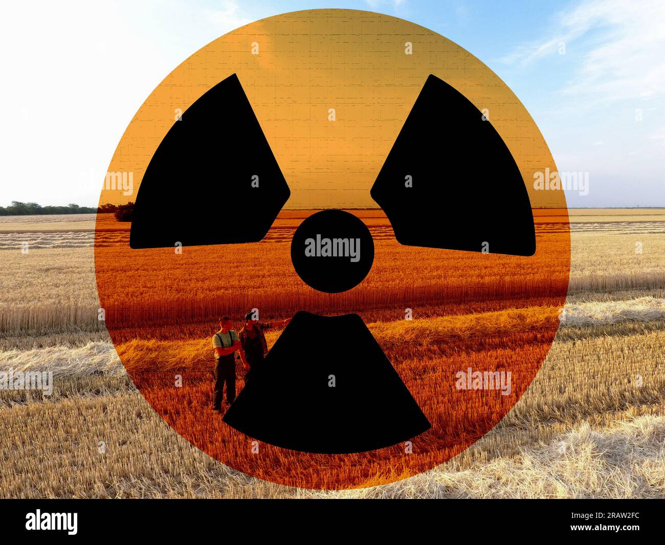 Nuclear symbol farmers in hi-res stock photography and images - Alamy