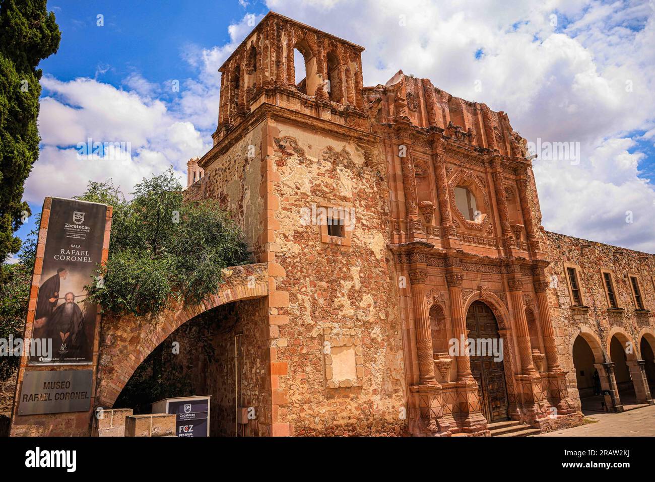 Zacatecas Mexico. Colonial zone of the capital city of the state of ...