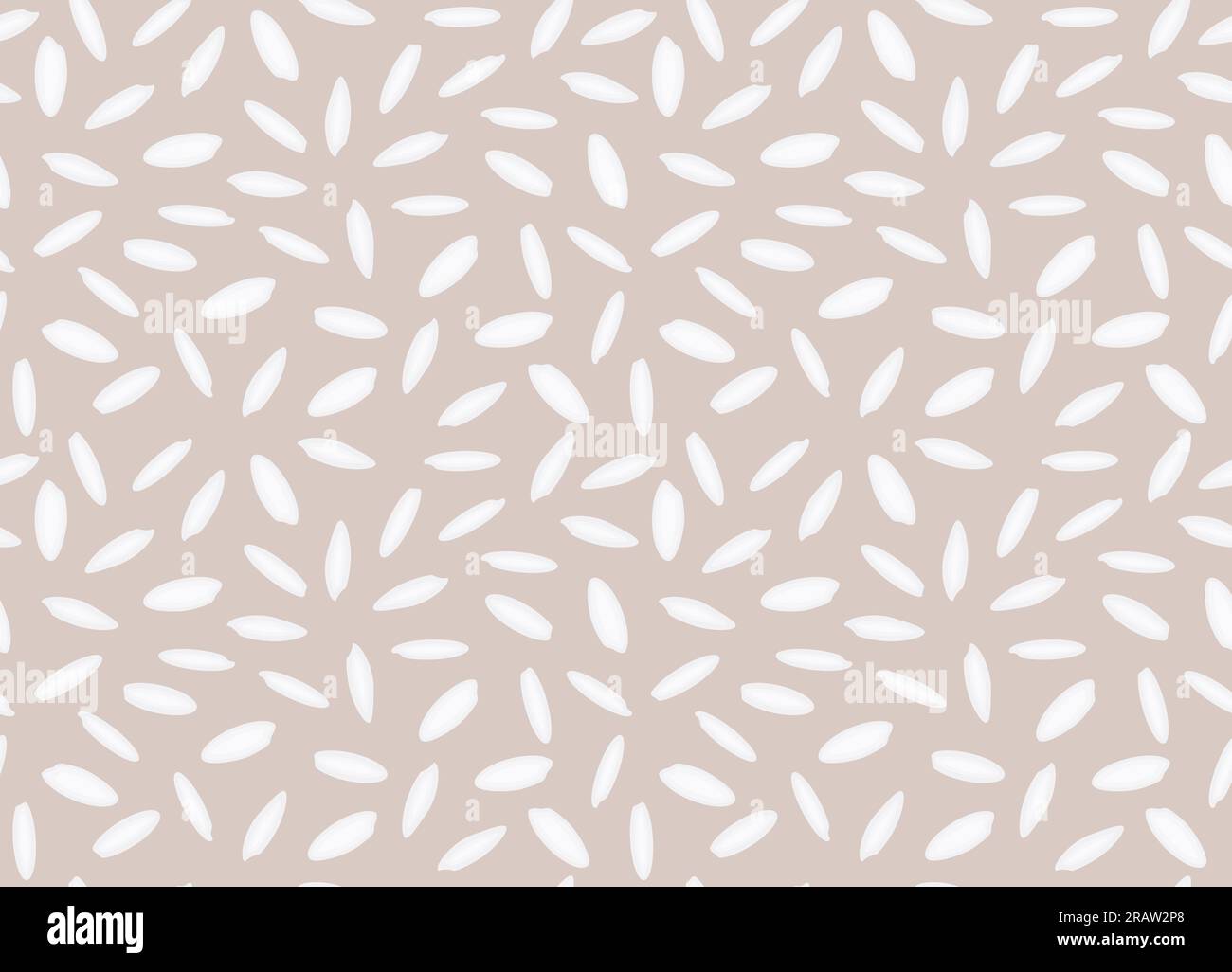 seamless pattern of rice grains - vector illustration Stock Vector ...