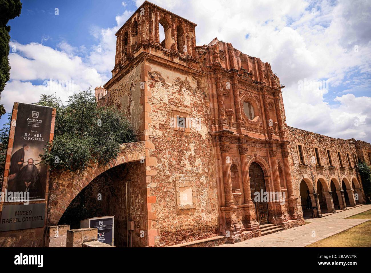 Zacatecas Mexico. Colonial zone of the capital city of the state of ...
