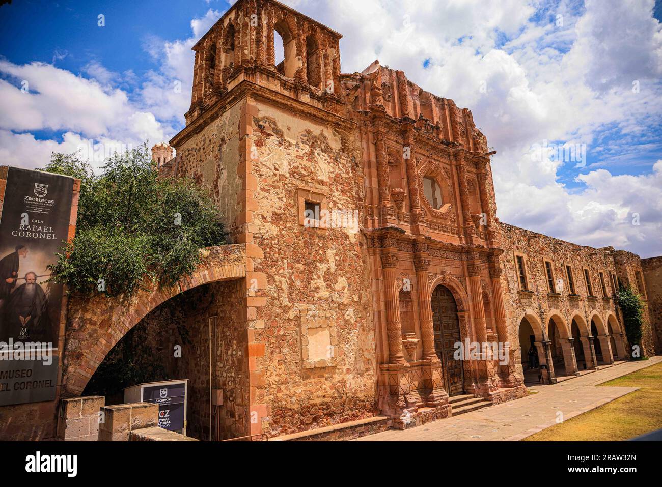 Zacatecas Mexico. Colonial zone of the capital city of the state of ...