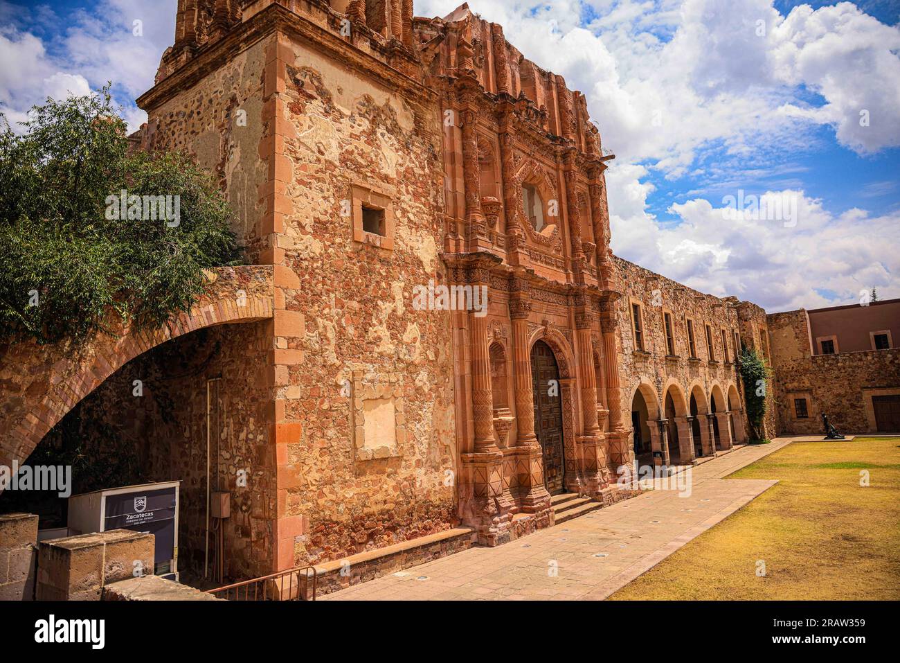 Zacatecas Mexico. Colonial zone of the capital city of the state of ...