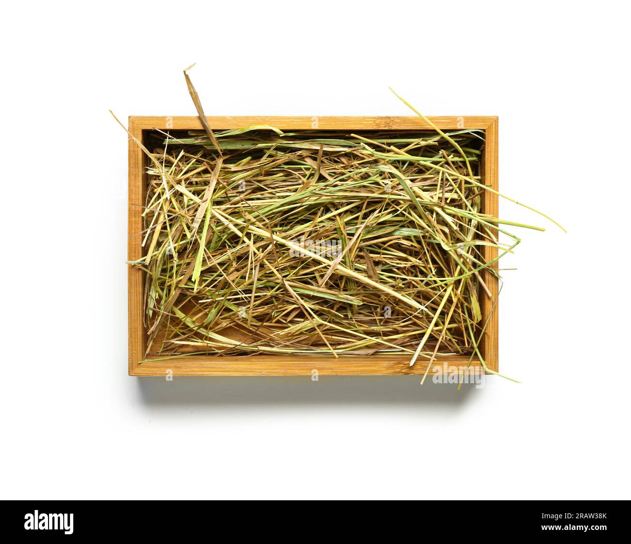 Dried hay in crate hi-res stock photography and images - Alamy