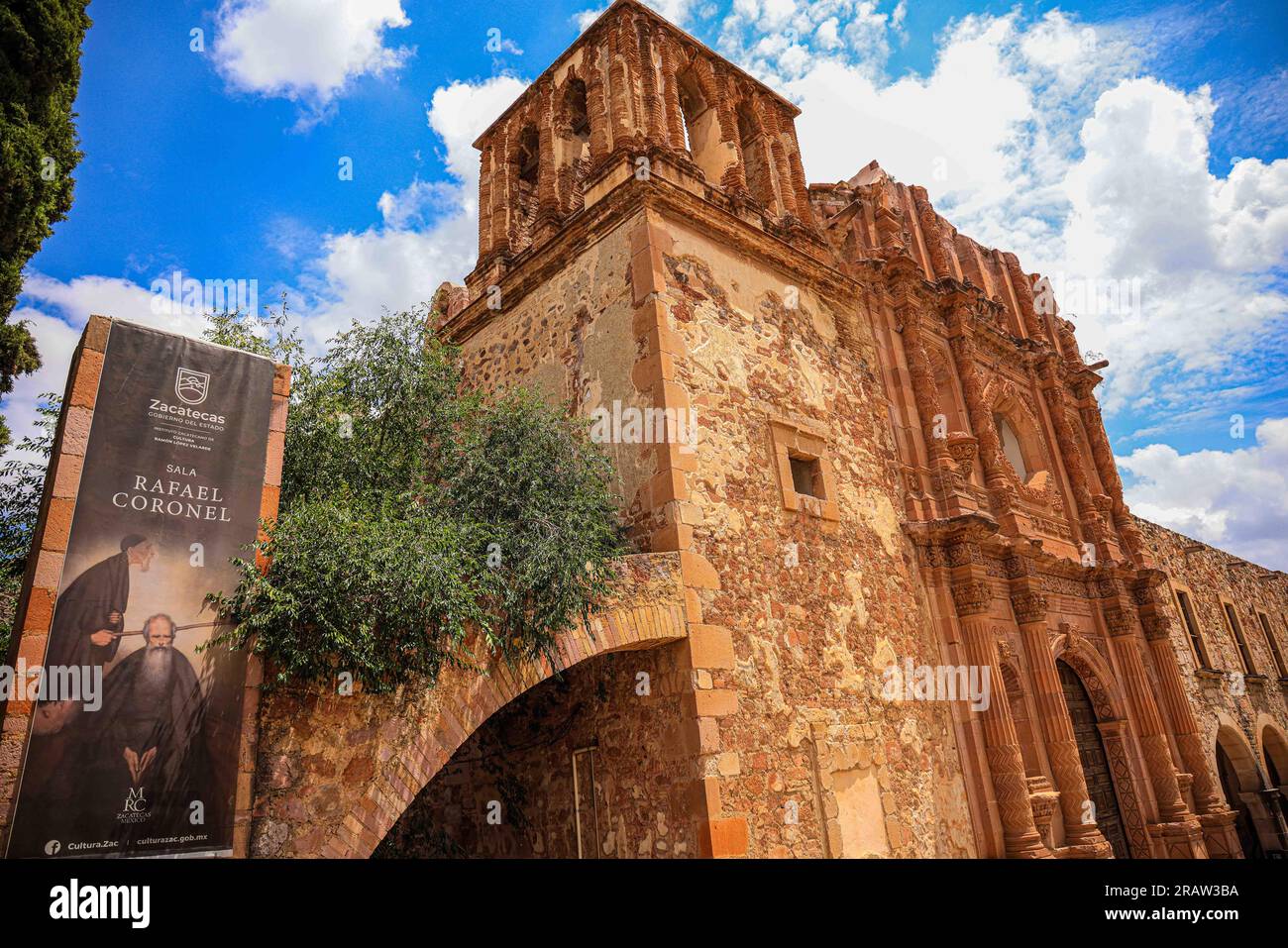 Zacatecas Mexico. Colonial zone of the capital city of the state of ...