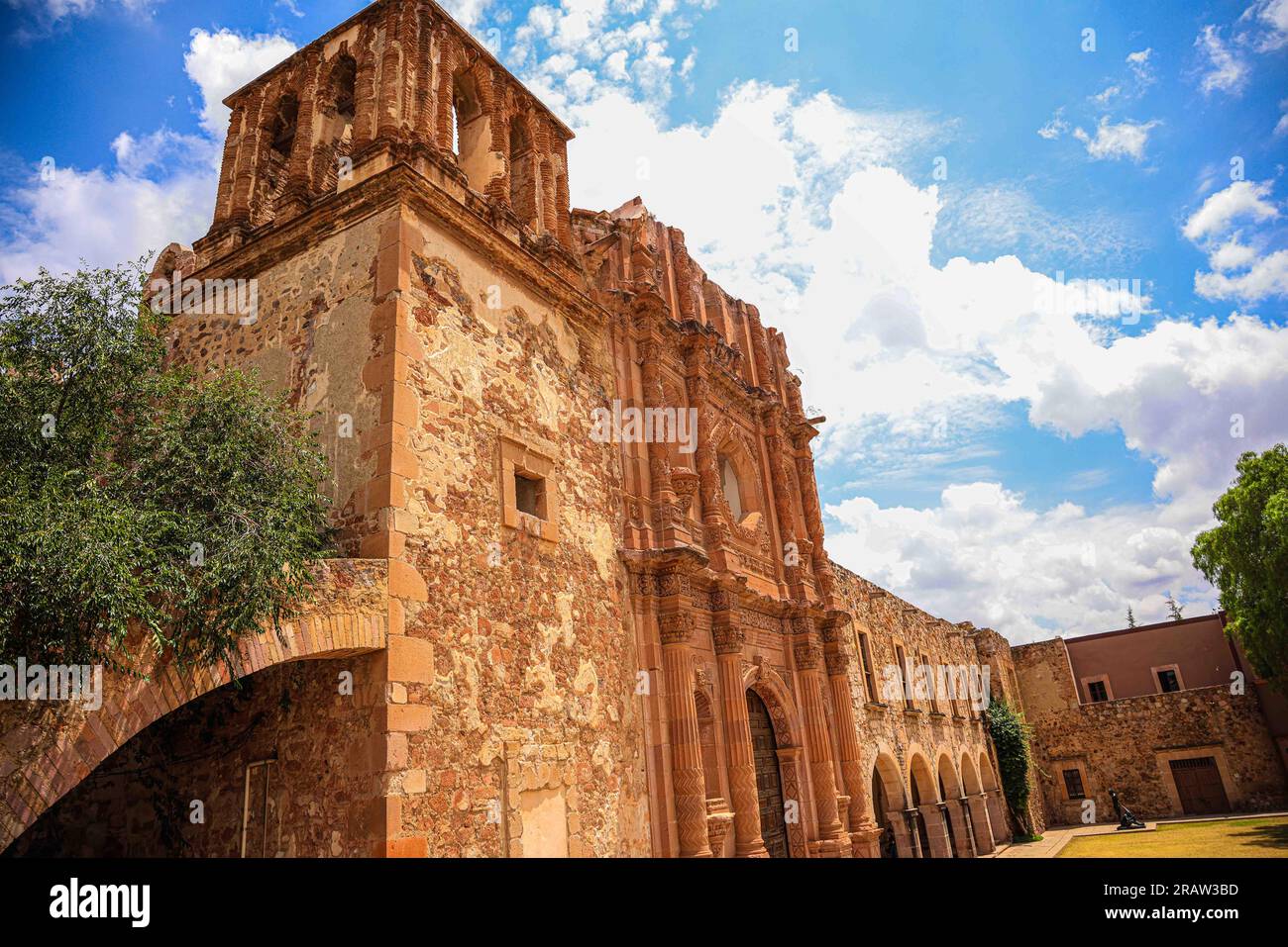 Zacatecas Mexico. Colonial zone of the capital city of the state of ...
