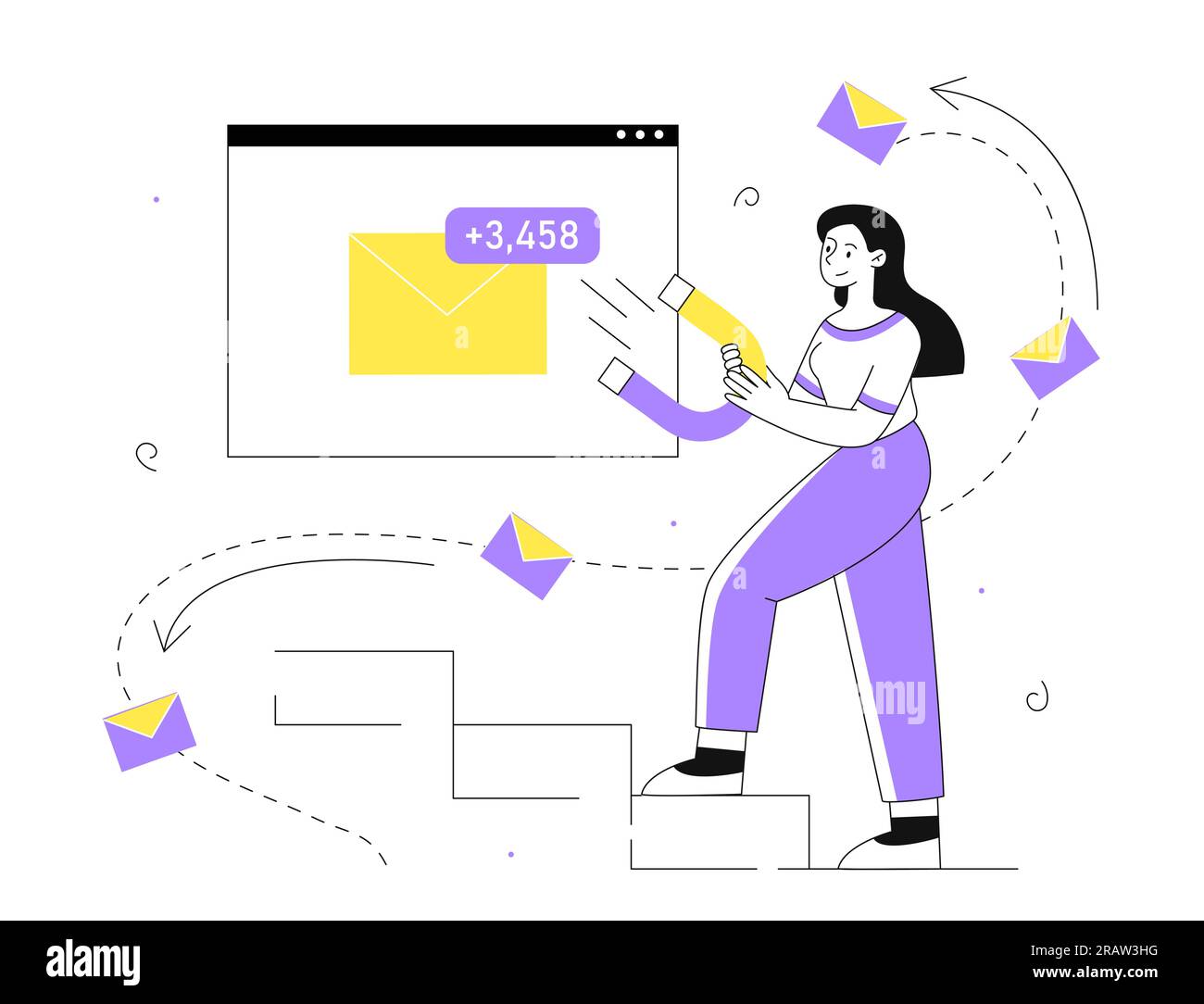 Email capture Cut Out Stock Images & Pictures - Alamy