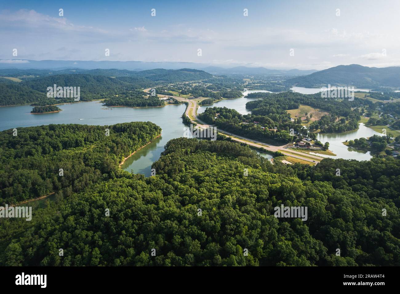 Aerial of cherokee lake hi-res stock photography and images - Alamy