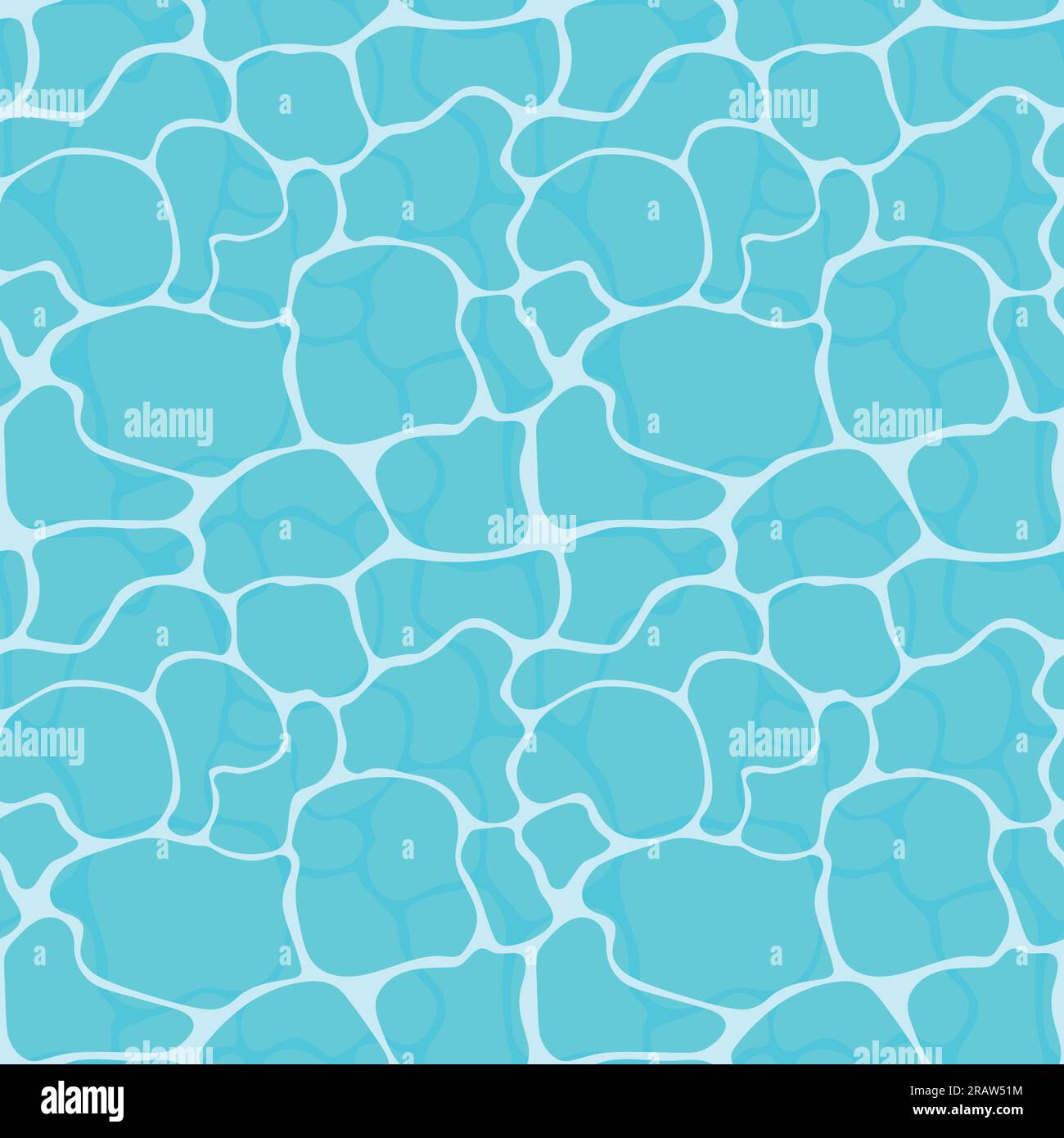 wavy swimming pool seamless pattern- vector illustration Stock Vector ...