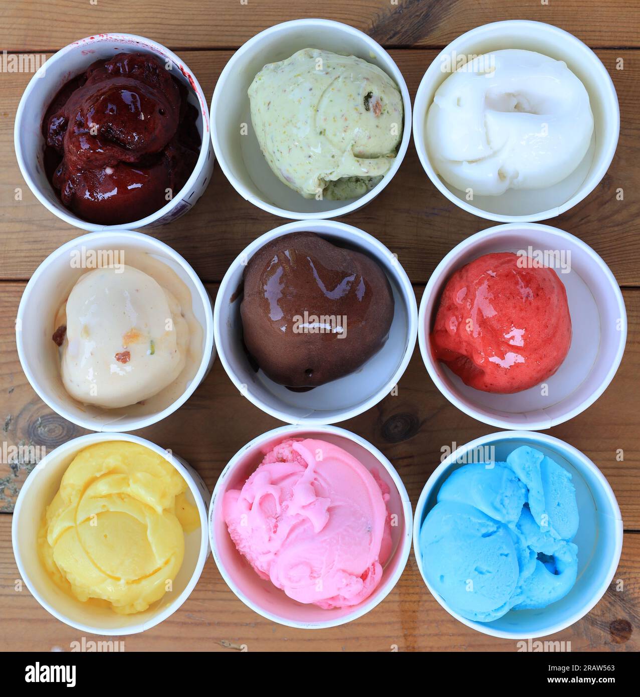 cups of ice cream Stock Photo - Alamy