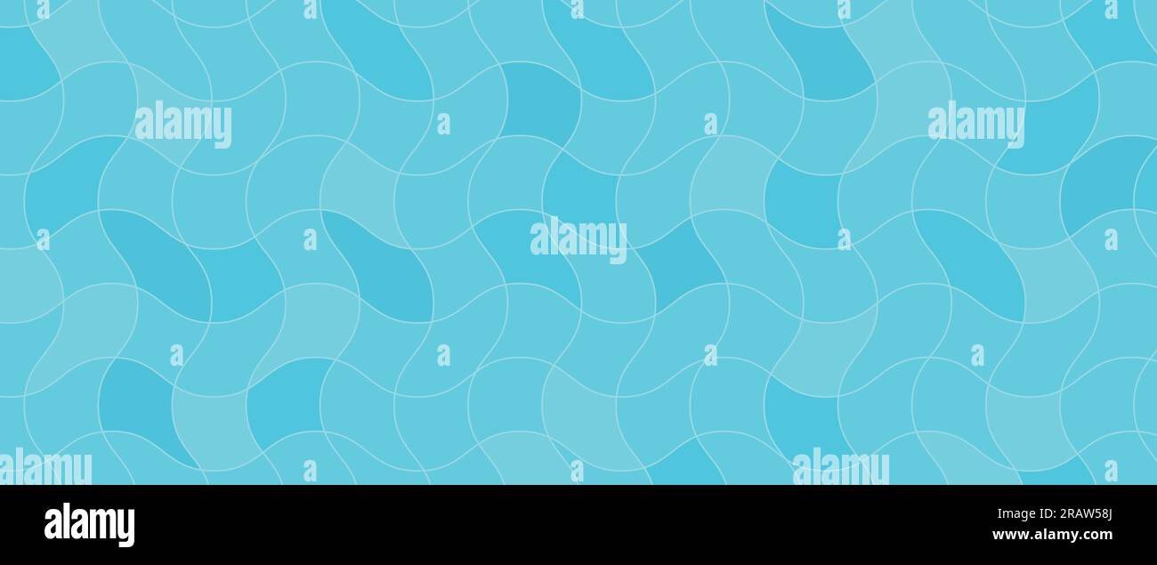 wavy swimming pool pattern- vector illustration Stock Vector Image ...