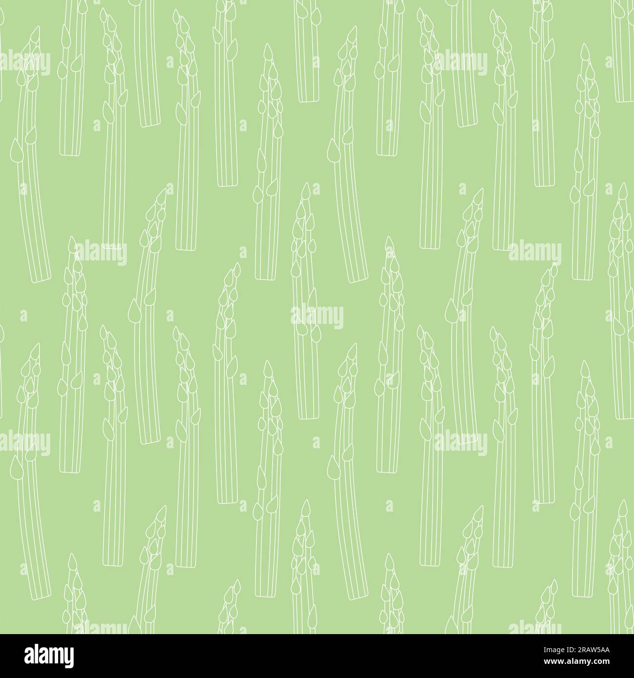 fresh asparagus seamless pattern- vector illustration Stock Vector ...