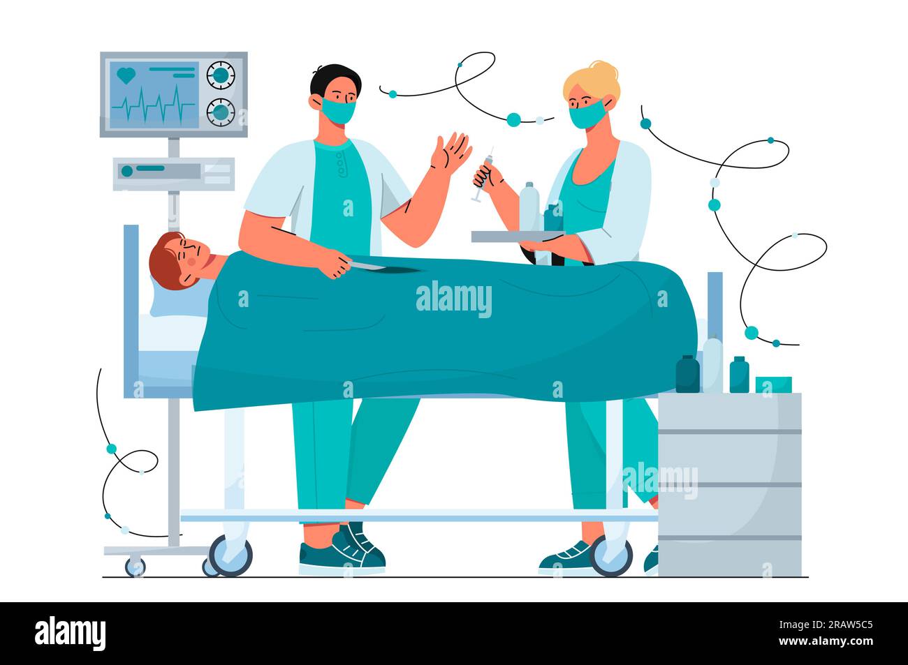 Operation cartoon hi-res stock photography and images - Alamy