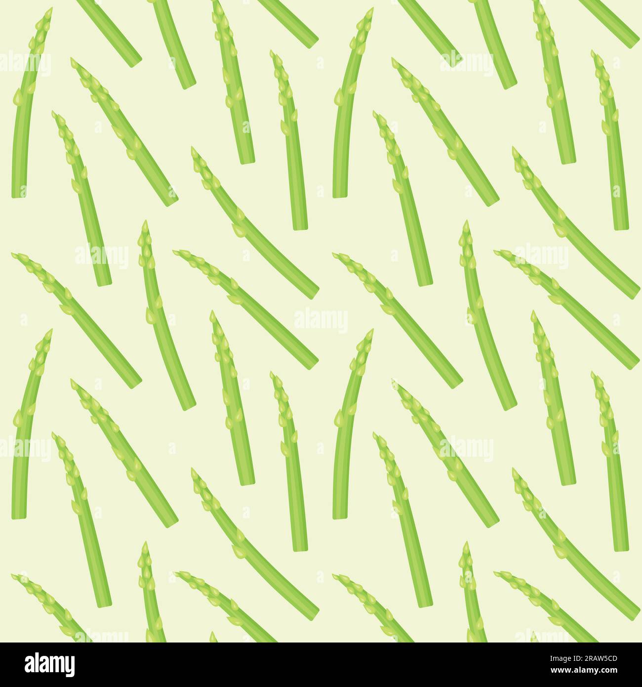 seamless pattern of fresh asparagus - vector illustration Stock Vector ...
