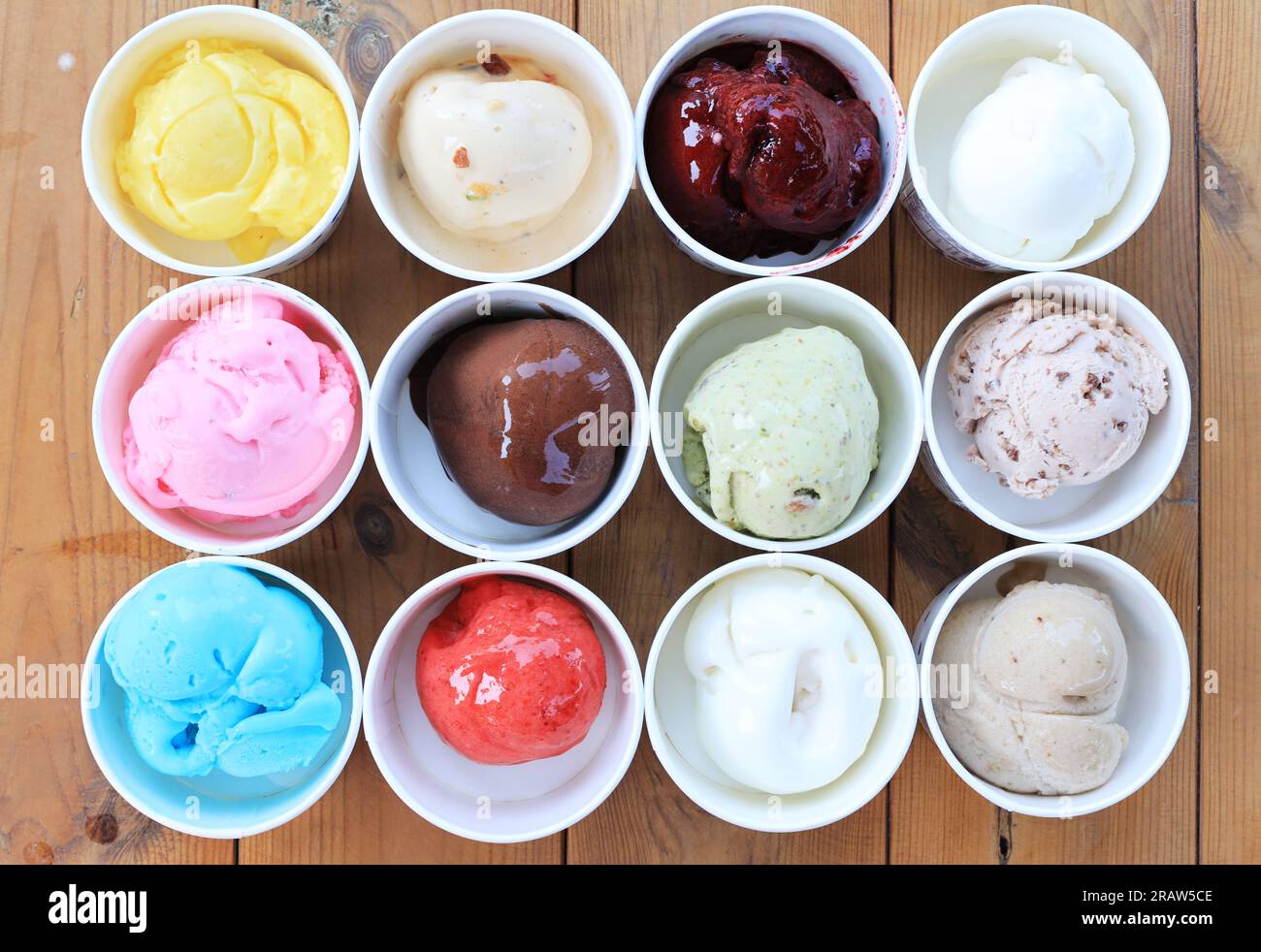 cups of ice cream Stock Photo - Alamy