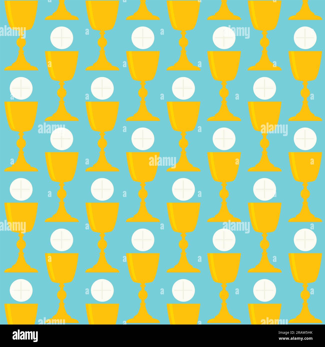 holy host, communion and chalice background -vector illustration Stock ...