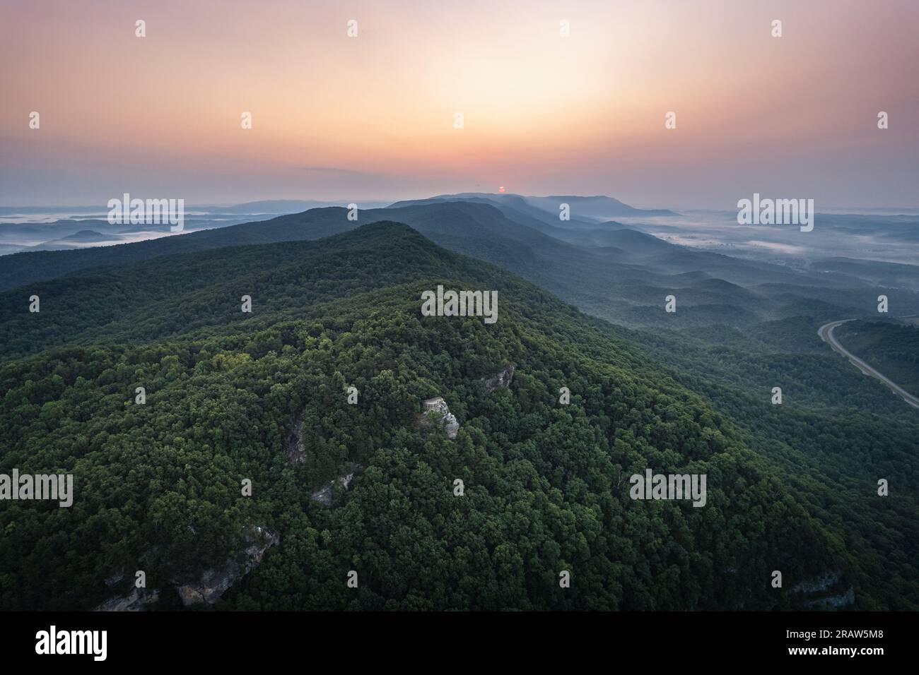 Pinnacle overlook and cumberland gap hi-res stock photography and ...