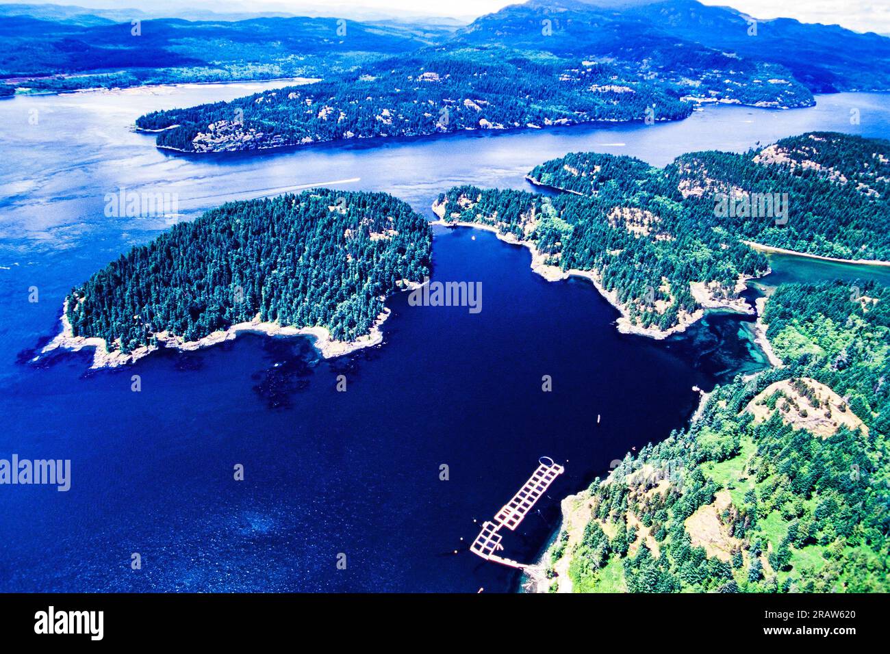 Aerial image fish farms hi-res stock photography and images - Alamy