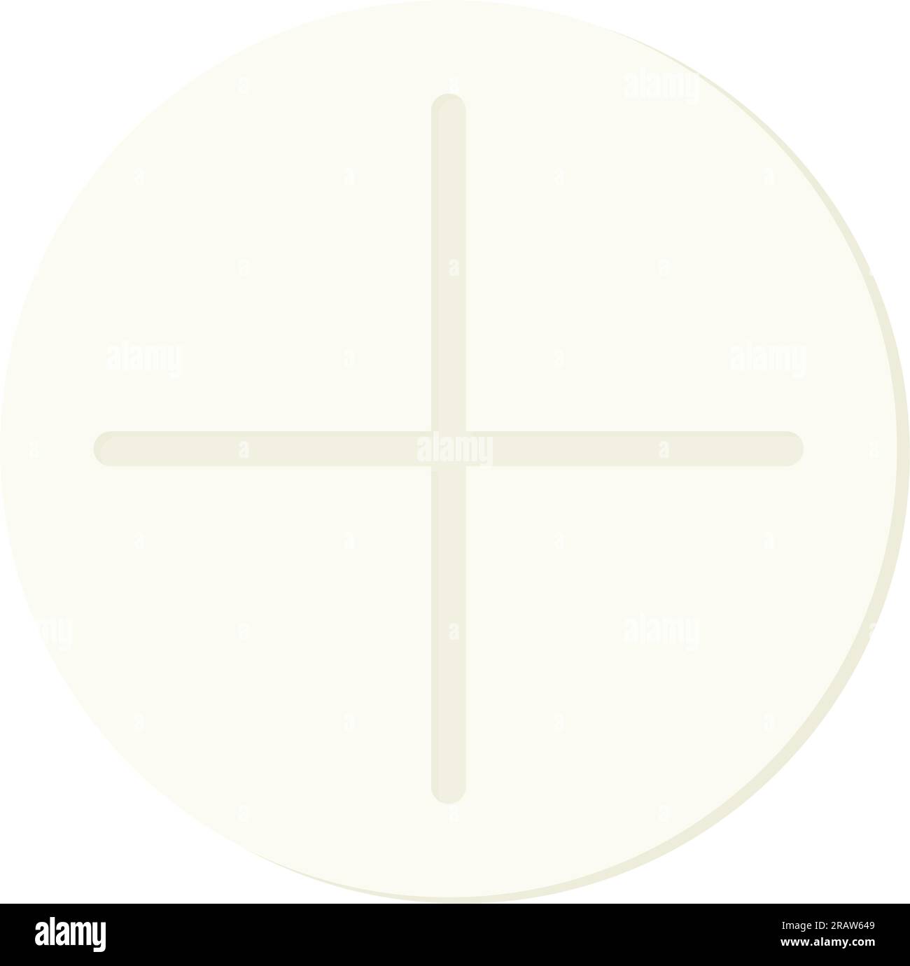 holy host, communion, wafer -vector illustration Stock Vector Image ...