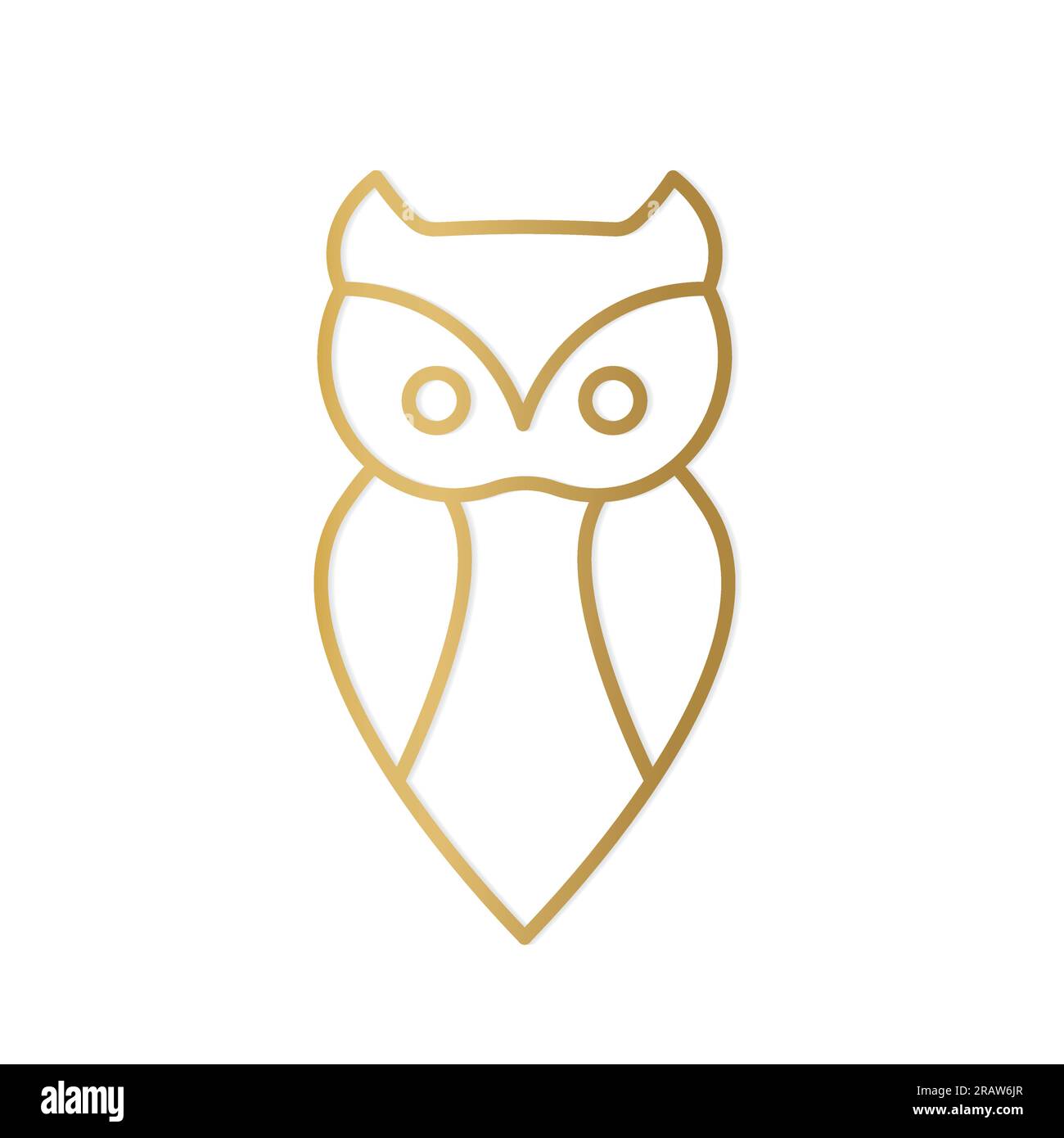 Luxury golden owl bird hi-res stock photography and images - Alamy