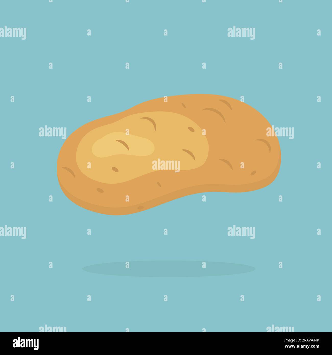 yellow potato icon- vector illustration Stock Vector Image & Art - Alamy