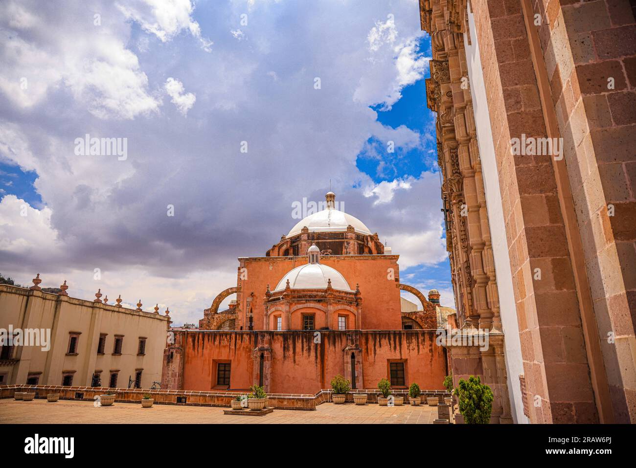 Zacatecas Mexico. Colonial zone of the capital city of the state of ...