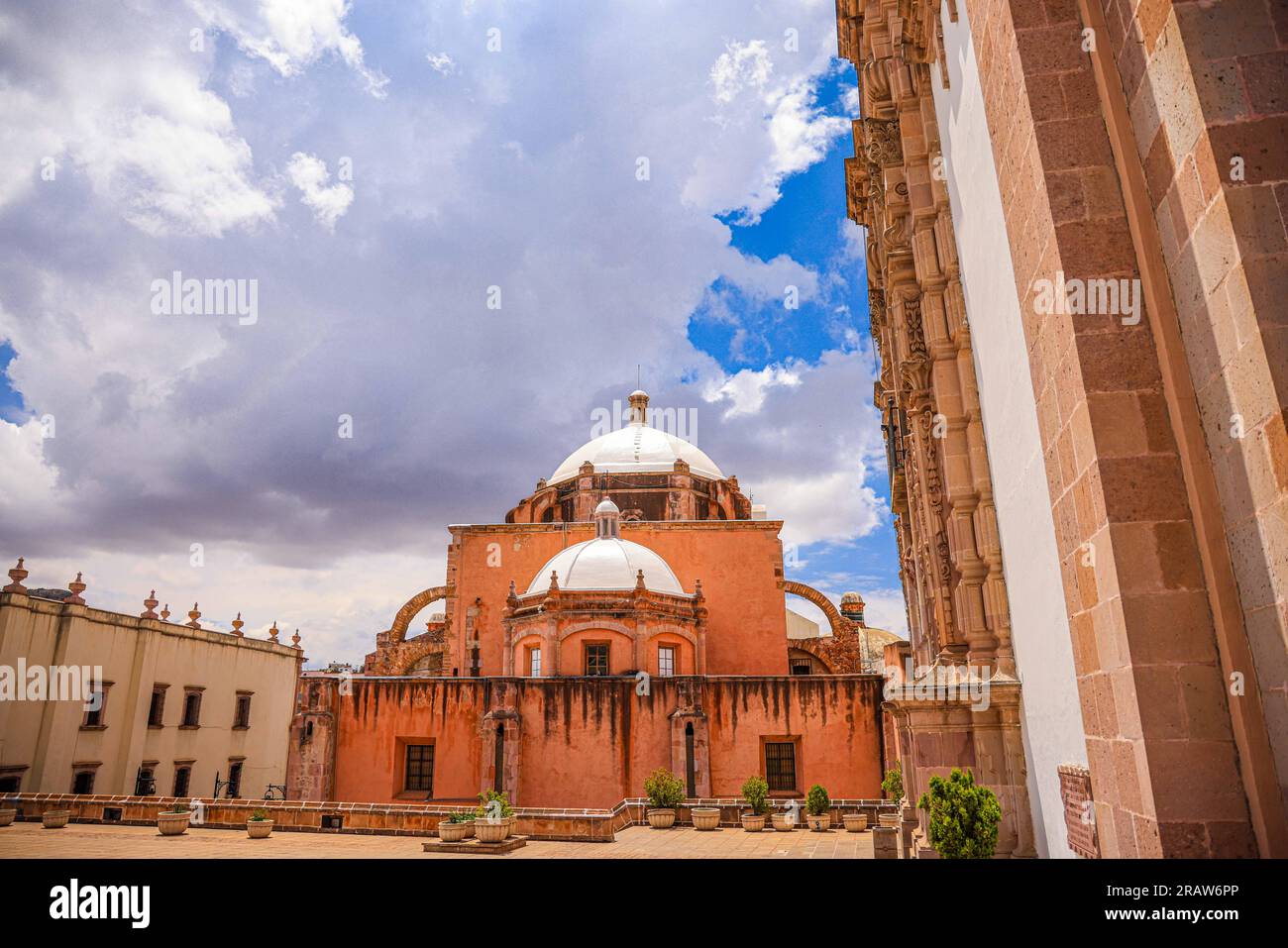 Zacatecas Mexico. Colonial zone of the capital city of the state of ...