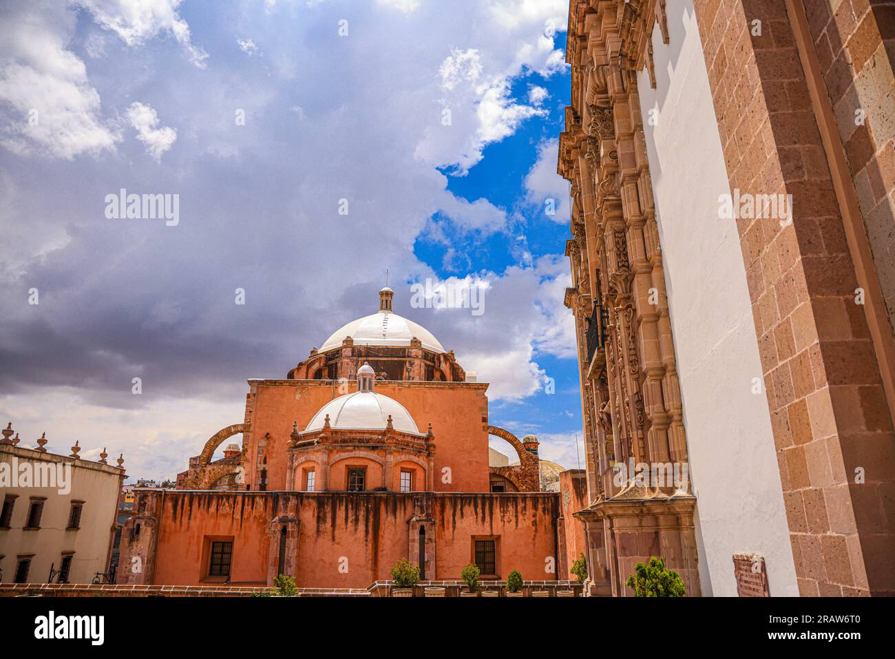 Zacatecas Mexico. Colonial zone of the capital city of the state of ...