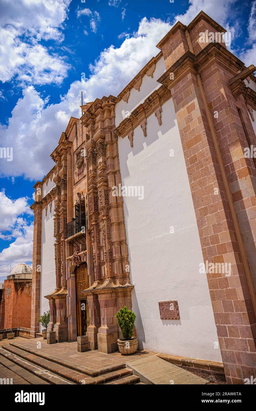 Zacatecas Mexico. Colonial zone of the capital city of the state of ...